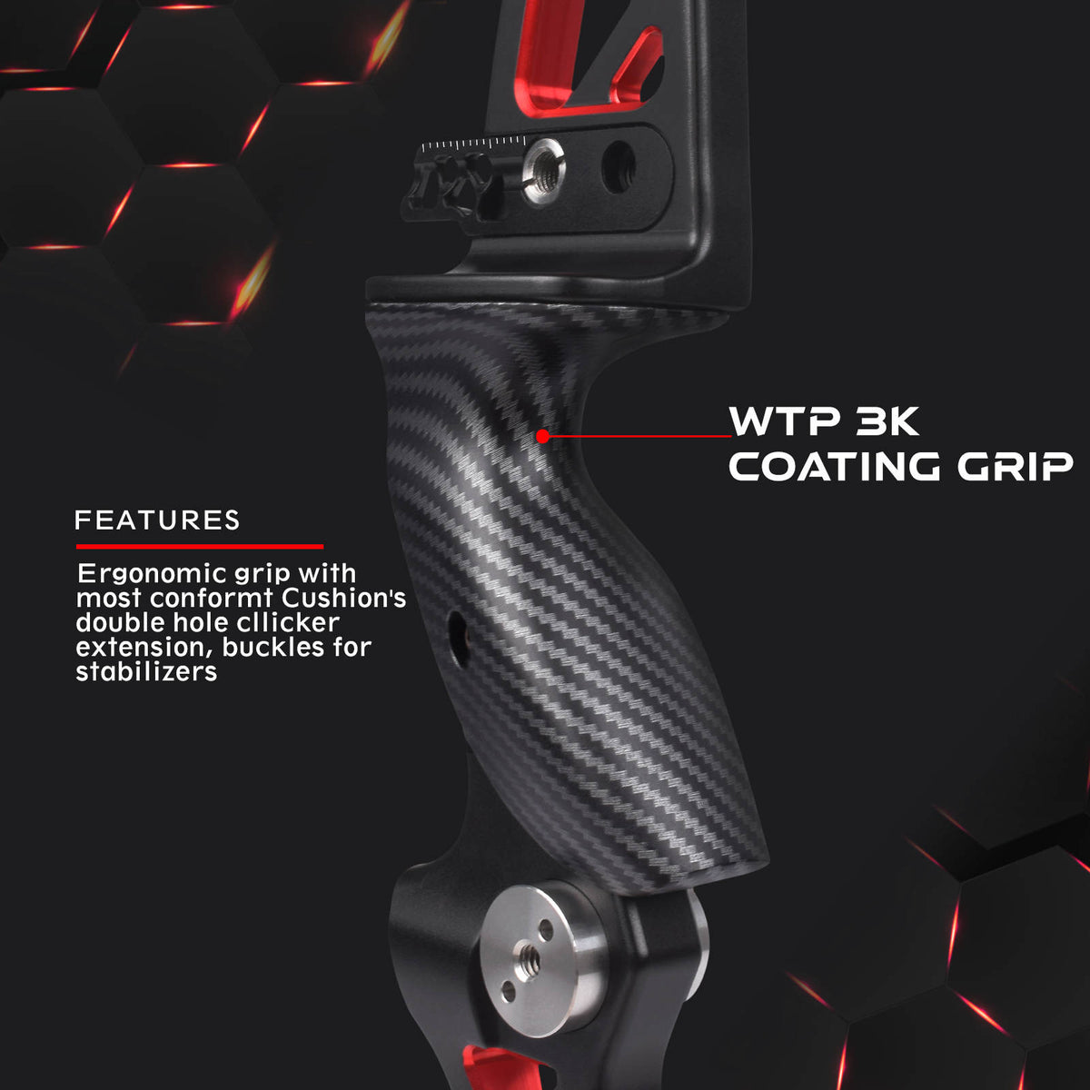 ET-11 PROTOSS 25” ILF Recurve Bow Risers RH/LH